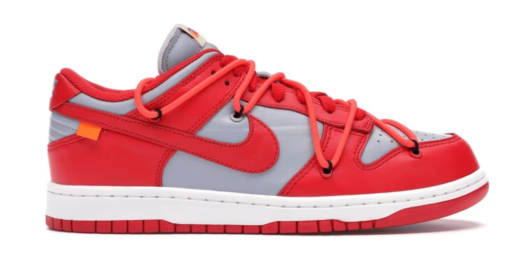 Nike Dunk Low Off-White University Red – Restock Ave